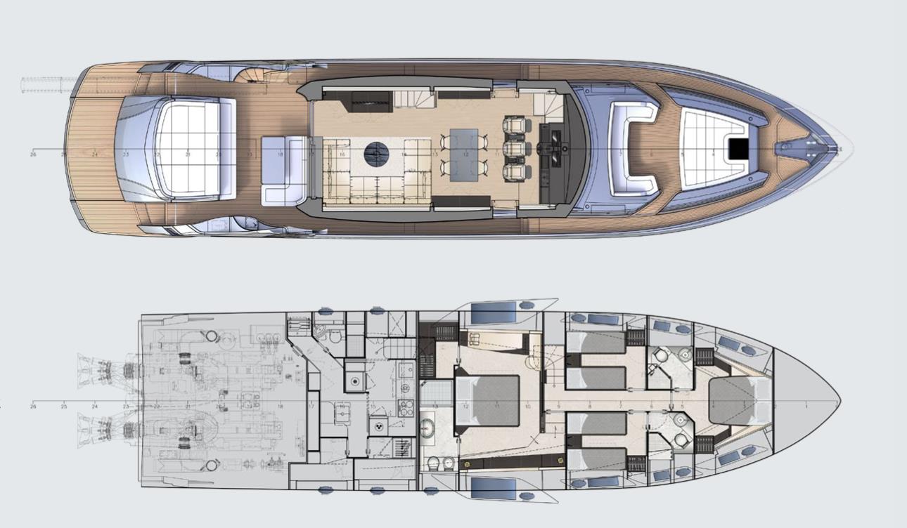 2019 | PERSHING 8X | Ferretti Preowned Web site